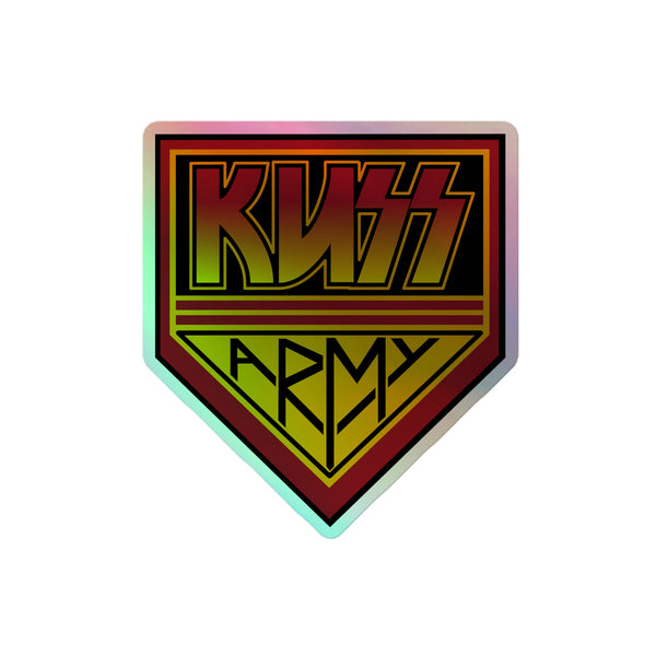 Kuss Army Holographic stickers | Endurance Conspiracy